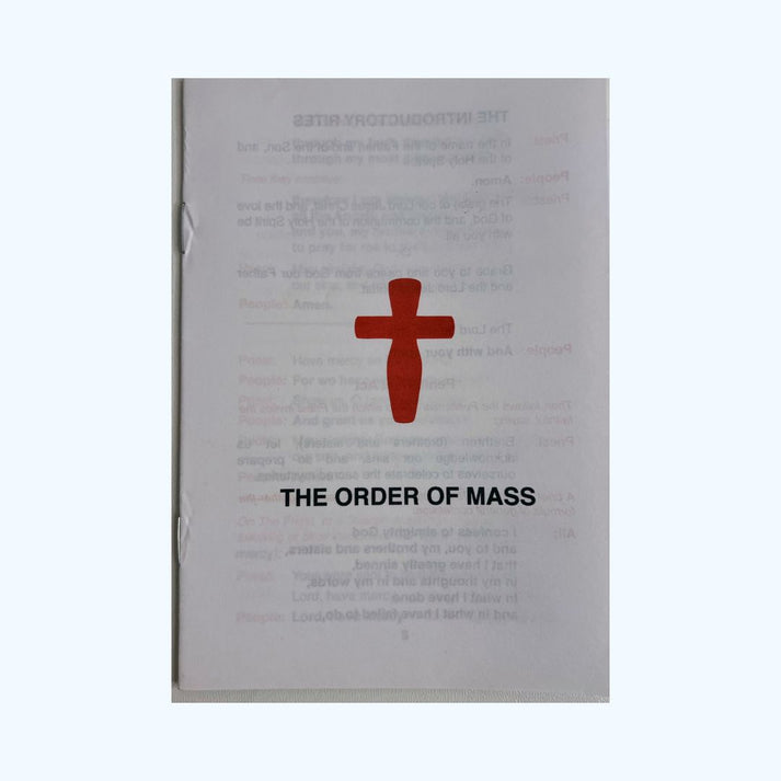 The Order of Mass Leaflet – Surrender Gifts